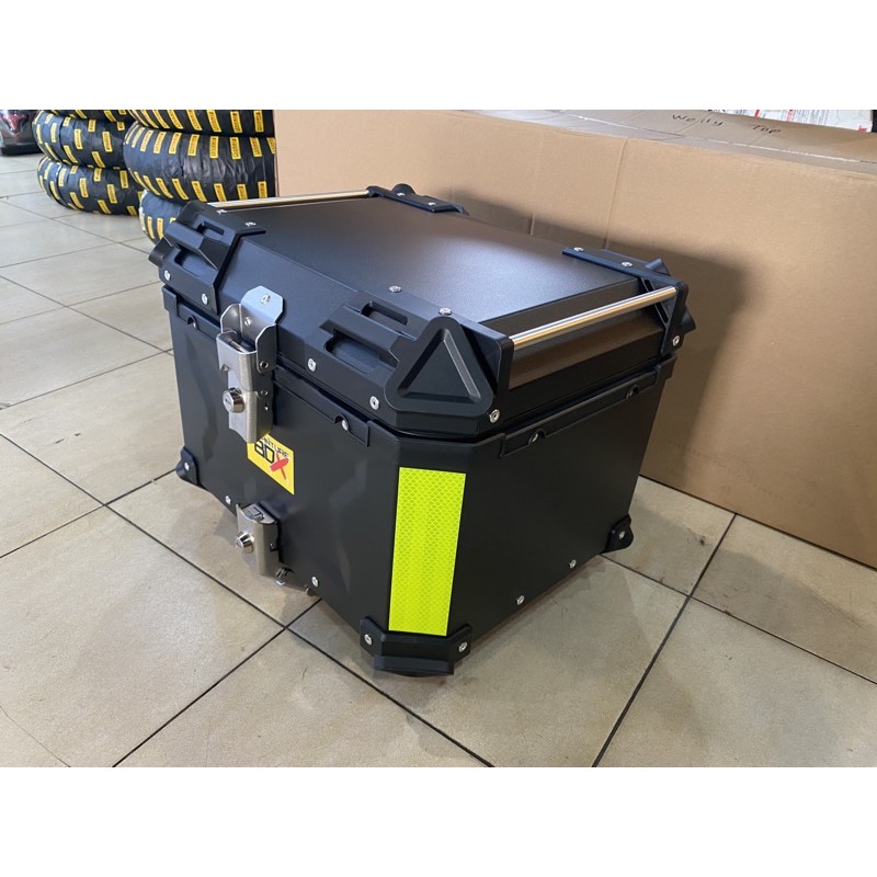 Heavy duty aluminium top box 43L ( X ) 45L 50L tracer mt09 rs150 y15zr ...