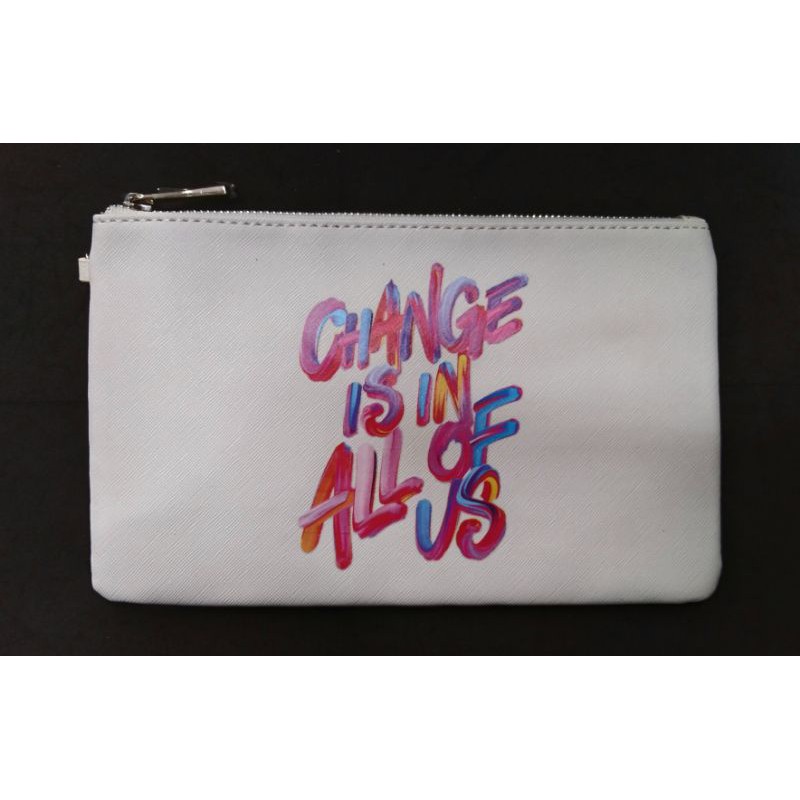 Sk-ii pouch bag white colour (10cm by 20cm) | Shopee Malaysia