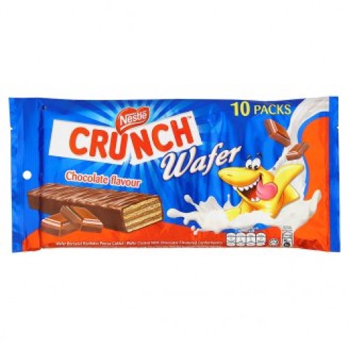 Crunch Wafer Chocolate Flavour 10 x 17g | Shopee Malaysia