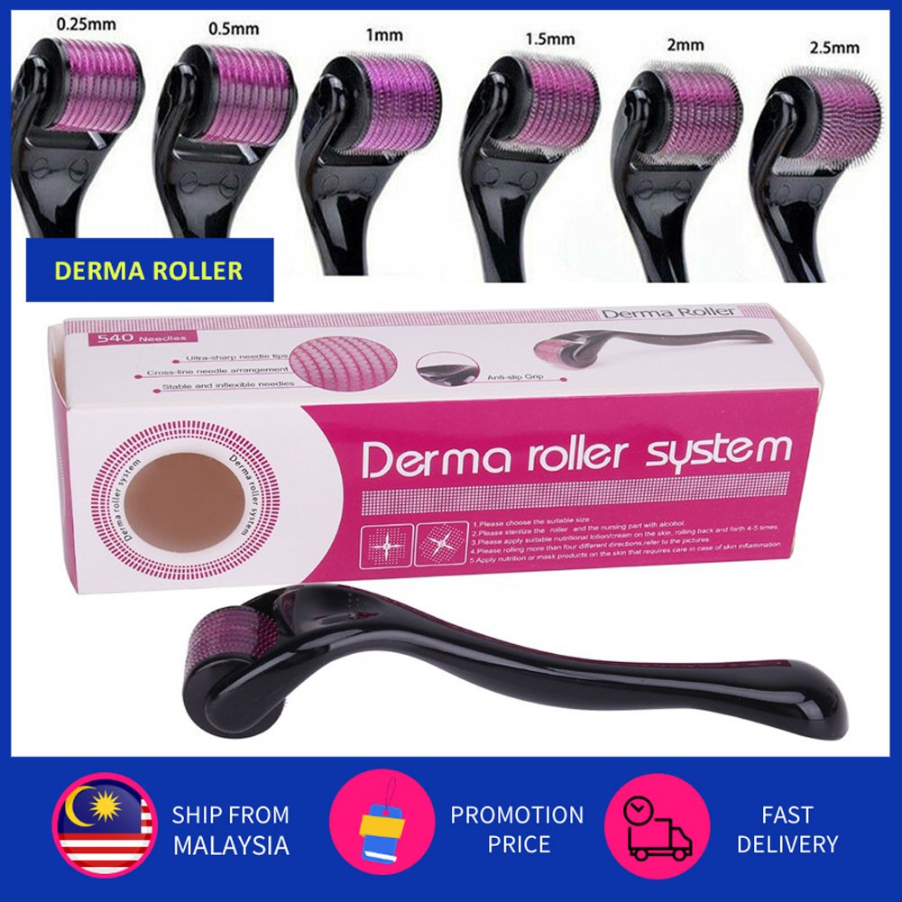 FODAZONE Micro Touch Dermaroller Facial Derma Roller Facial ...
