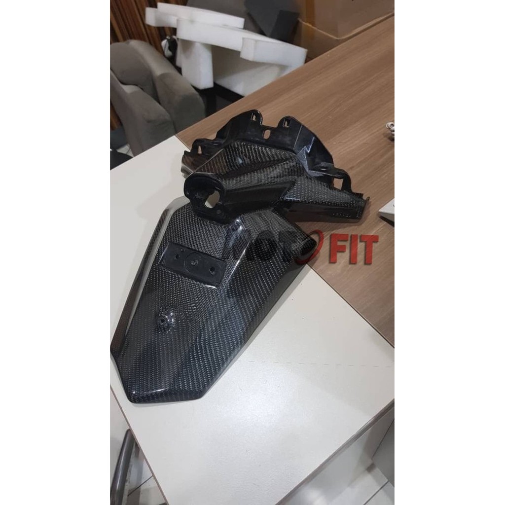 Yamaha xmax Rear Fender xmax Carbon Kevlar Original with Part Original ...