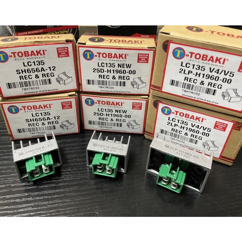 TOBAKI LC135 LC135 NEW RECTIFIER REGULATOR KATAB | Shopee Malaysia