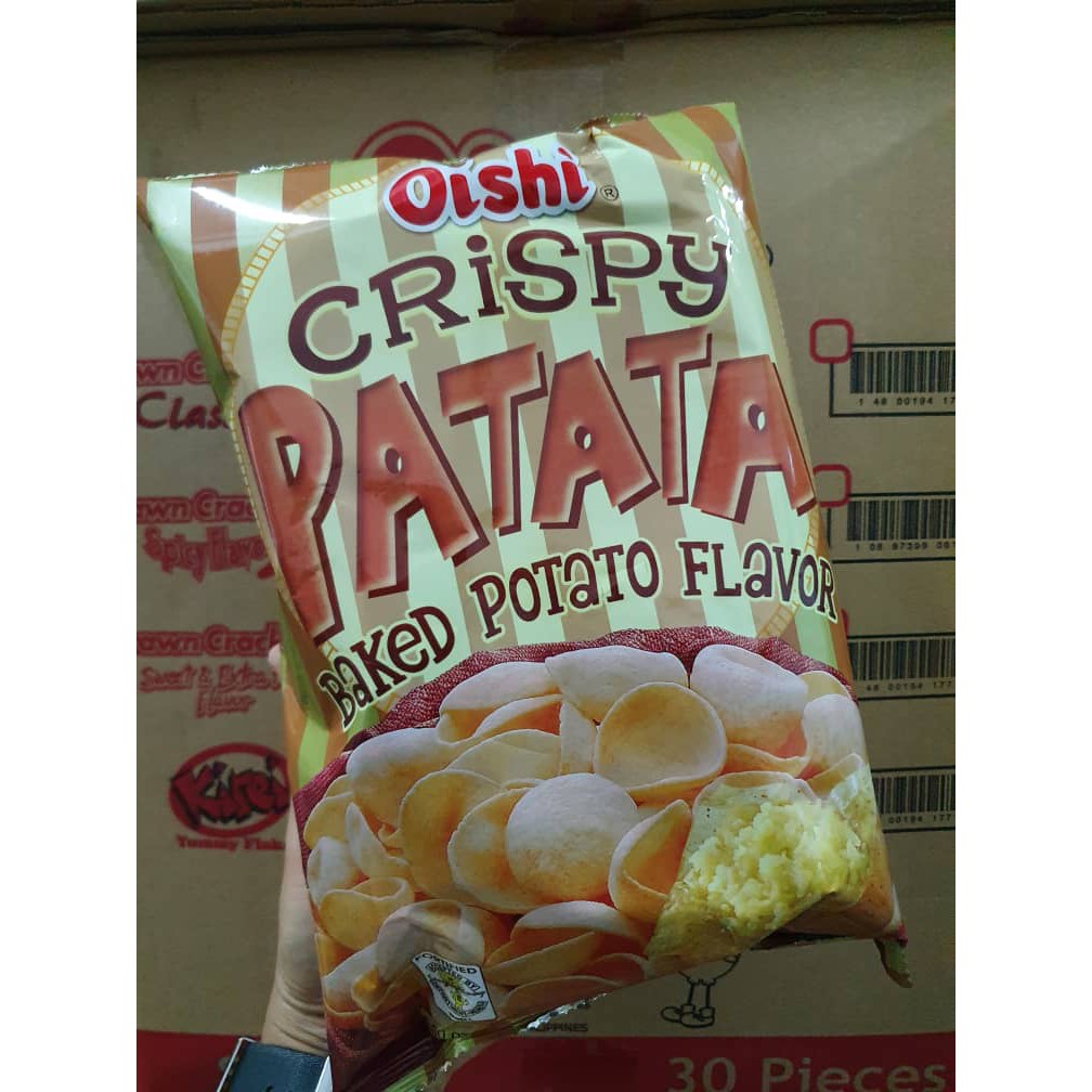 Oishi Crispy Patata Baked Potato Flavor 85g | Shopee Malaysia