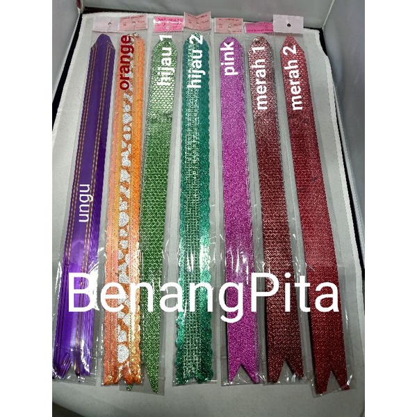 Pull ribbon/drawstring ribbon 1 pack (10pcs) | Shopee Malaysia