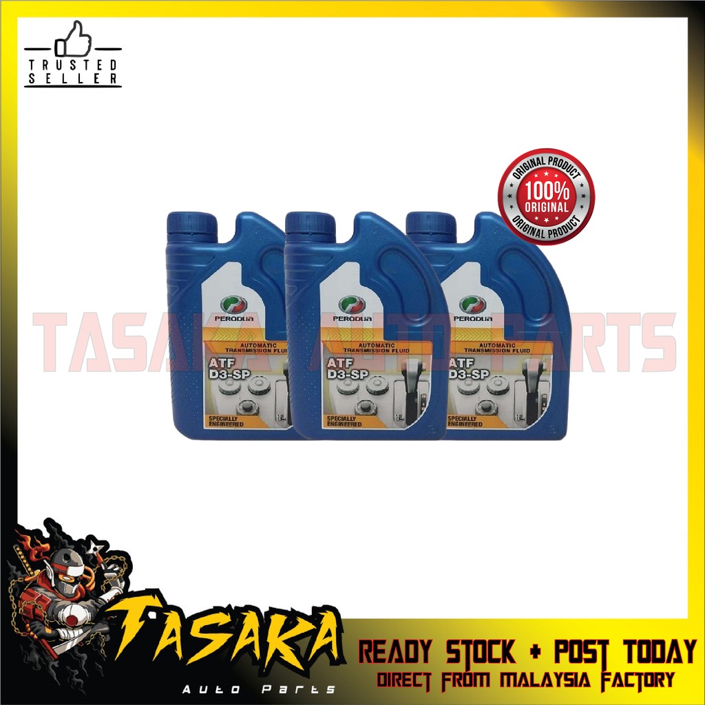 PERODUA ATF GEAR OIL D3-SP [1L] (SP3)(RED)/MYVI 2011-2020 ALZA AXIA ...