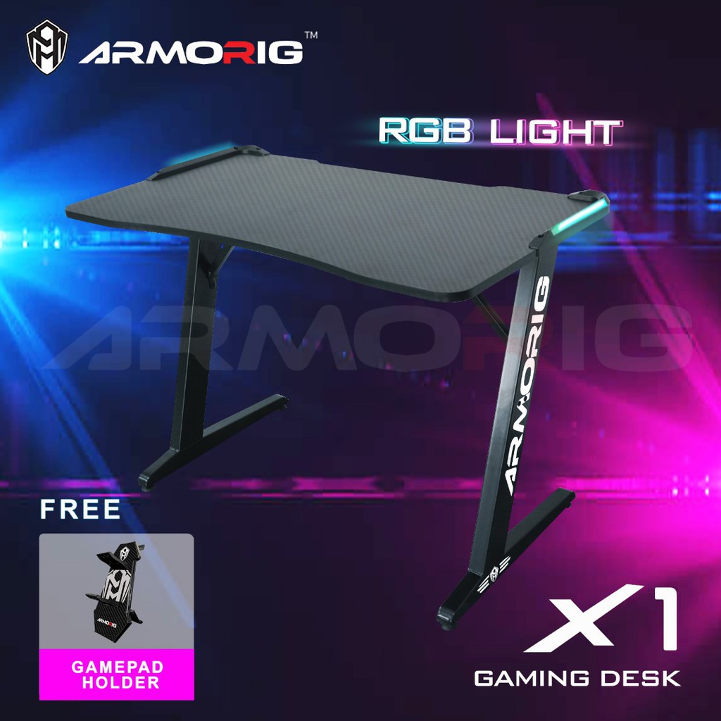 ARMORIG GAMING DESK X SERIES/Stable Frame Ergonomic Adjustable Gaming ...
