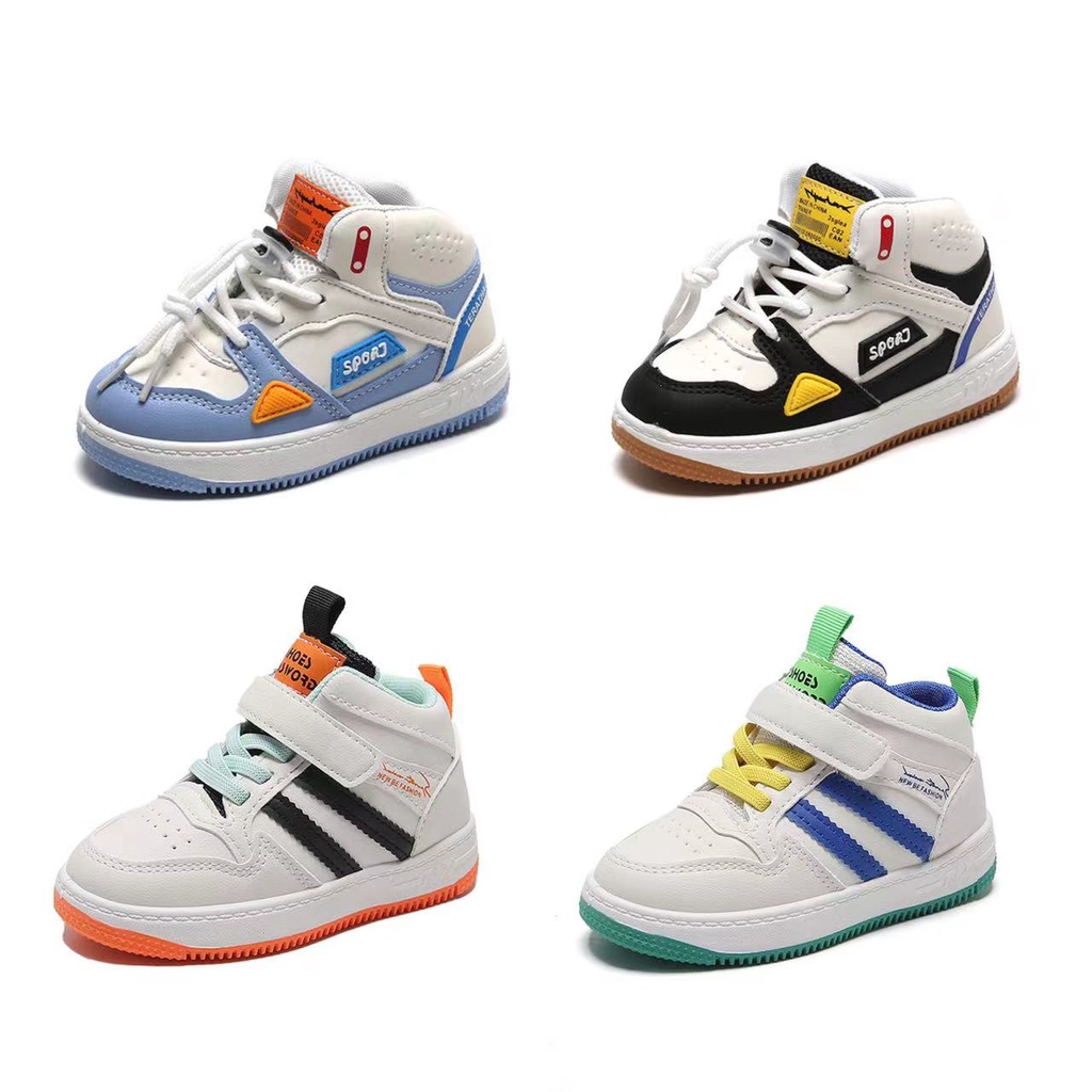 Soffny (Y2-12) Kids Shoes Baby Shoes Soft Sole Sneakers For Boys Girls ...