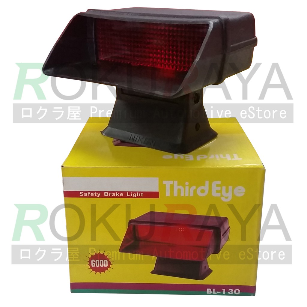 NIKEN BL130 3rd Third Brake Safety Stop Light Lamp Base Stand Rear Back Windscreen Center 12V 1 ...