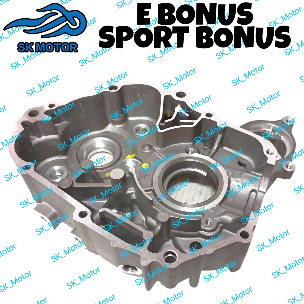 SYM E BONUS 110 / SPORT BONUS Original Crankcase Left Right Kiri Kanan ...
