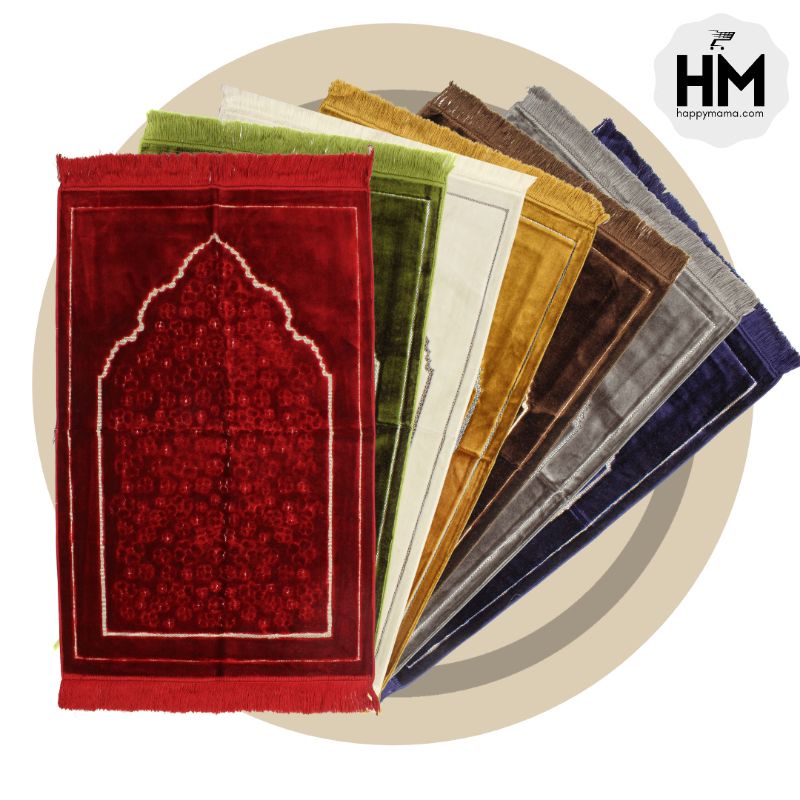SEJADAH KOSONG SEJADAH SIMPLE SEJADAH TURKI TURKEY VELVET | Shopee Malaysia