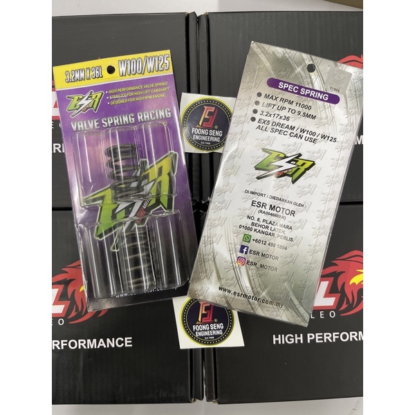 ORI ESR EX5 / WAVE100 / DREAM / WAVE125 LAGENDA SRL115 FI VALVE SPRING ...