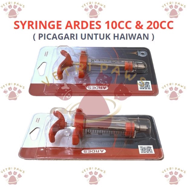 SYRINGE ARDES 10CC & 20CC & HYPODERMIC NEEDLE‘’ PICAGARI & JARUM BERKUALITI TINGGI UTK HAIWAN ...