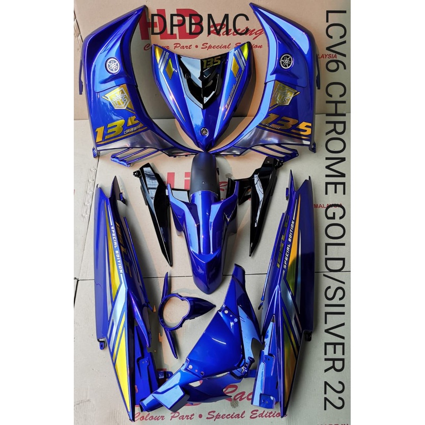 COVERSET HLD 135LC v5 V6 v7 LC LC135 STICKER CHROME STIKER CHROME HLD ...