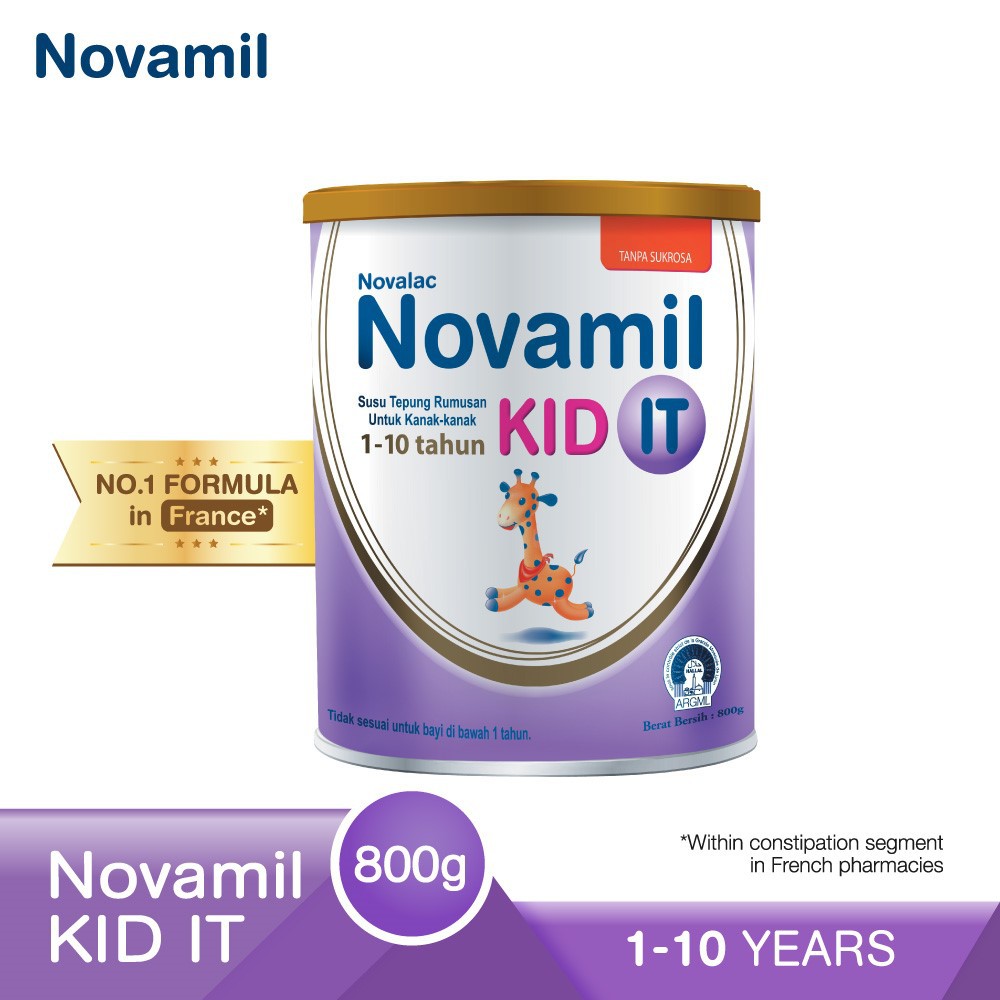 Novamil KID IT for Constipation Relief (1-10 Years) (800g) | Shopee ...