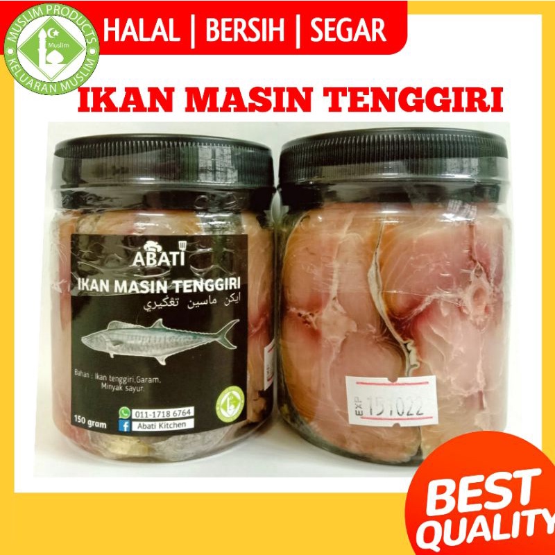 Ikan Masin Tenggiri Jeruk | Jeruk Ikan masin Tenggiri | Produk IKS # ...