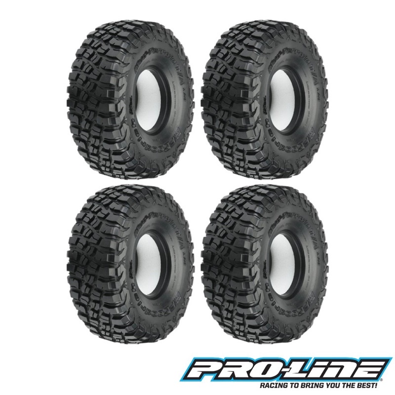 ProLine BFGoodrich Mud-Terrain T/A KM3 1.9" Rock Crawler Tires (G8) w ...