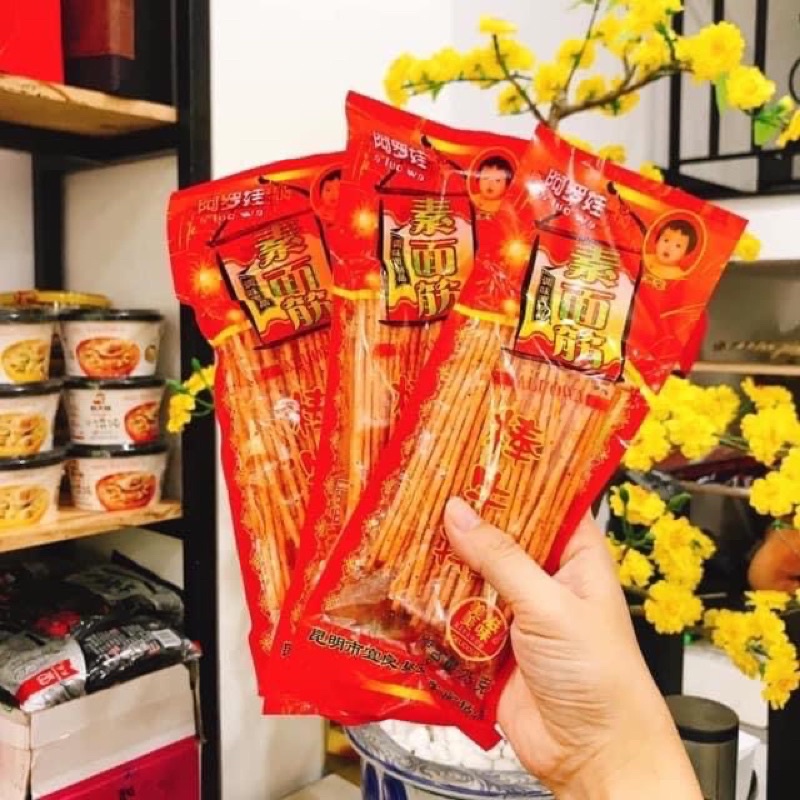 10 Packs of Chinese Red Spicy Toothpicks (nxs printed on packaging ...
