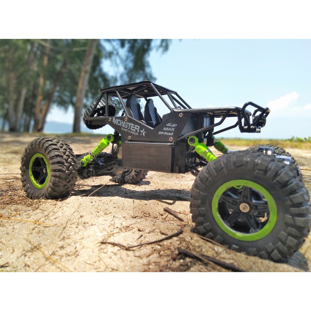 1/16 R/C 4X4 RC Rock Crawler Dual-Motor Alloy Metal-Body | Shopee Malaysia