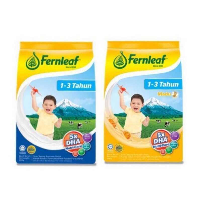 💯 READY STOCK FERNLEAF CHILDREN MILK POWDER(1-3 YEAR)PLAIN 250G ...