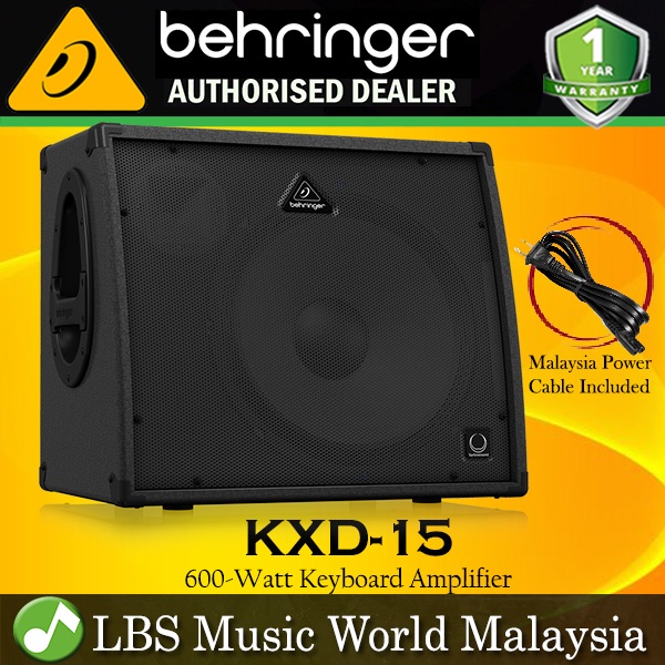 Behringer KXD-15 600W 4 Channel Ultratone Keyboard Amplifier Amp ...