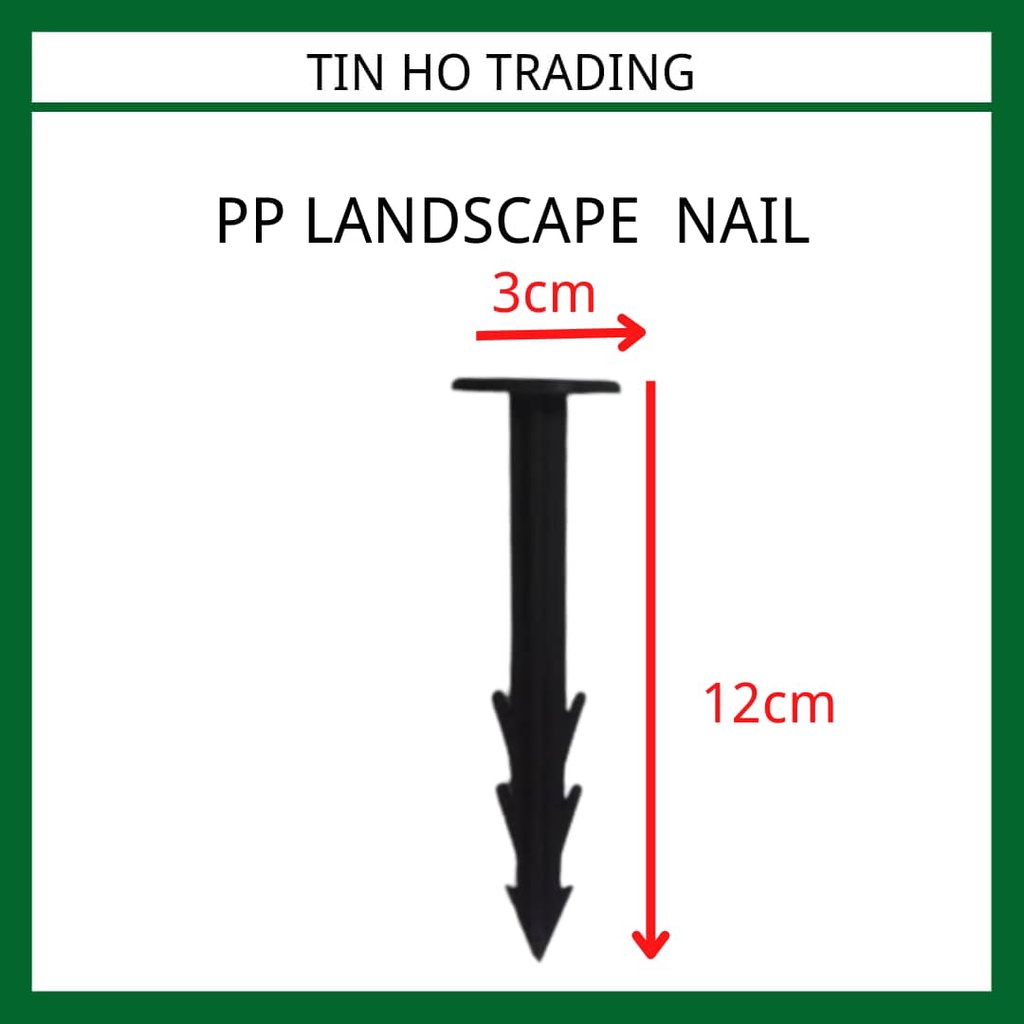 PP LANDSCAPE NAIL / GROUND NAIL (100pcs) | Shopee Malaysia