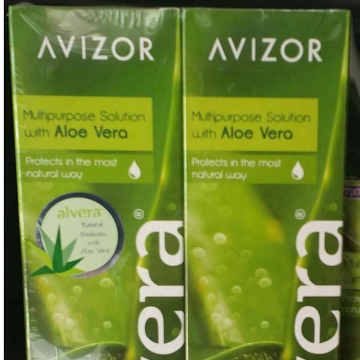 AVIZOR ALVERA Multi-Purpose Solution (Twin Pack) 360ml each *NEW ...