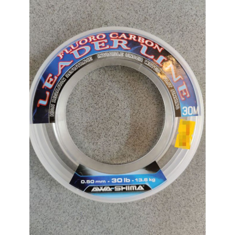 🔥AWASHIMA FLUORA CARBON LEADER LINE 30M🔥 | Shopee Malaysia