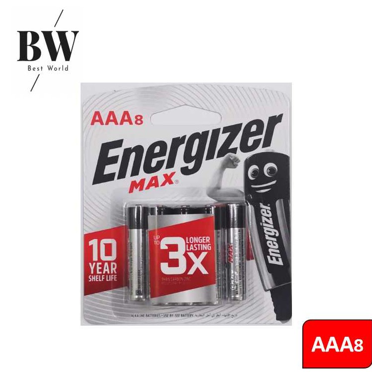 Energizer Max AAA 8pcs | Shopee Malaysia