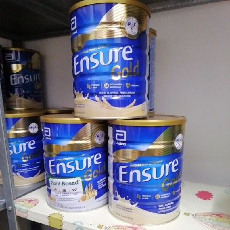Abbott Ensure Gold - Vanilla / Wheat / Almond 850g | Shopee Malaysia