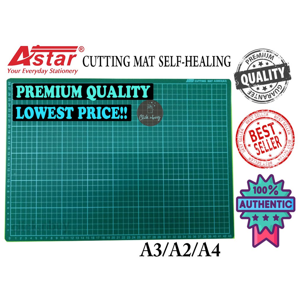 [Ready Stock] PVC ASTAR APLUS Cutting Mat Self Healing A4/A3/A2 3MM ...