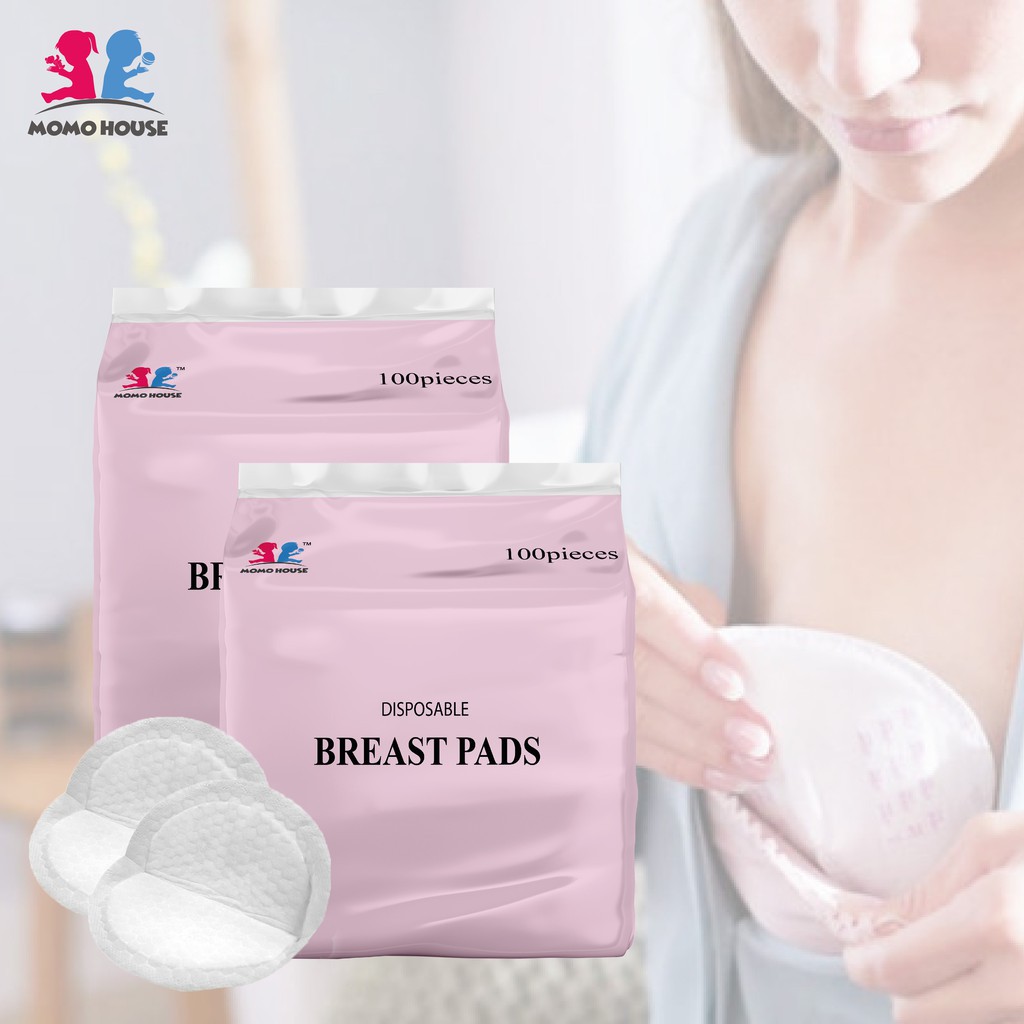 [100pcs] Disposable Breast Pad Breastpad - 150ml absorption / Pad Pakai Buang Untuk Susu Ibu ...