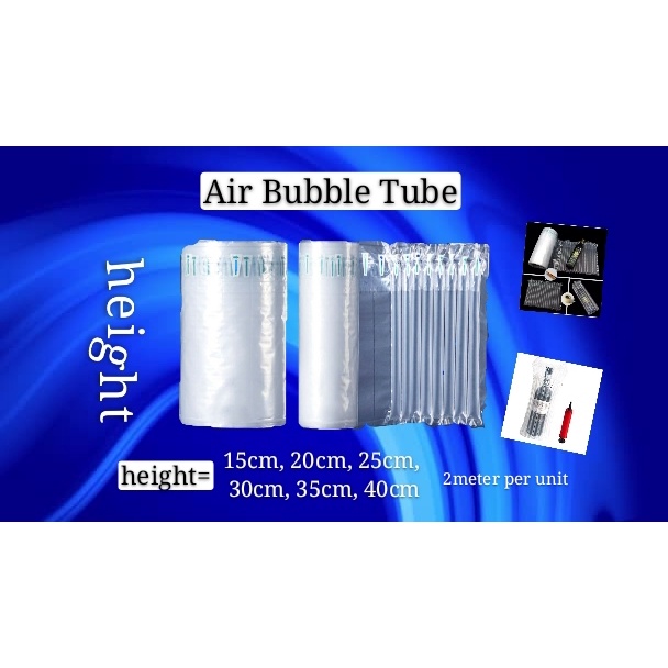 9007 Ready Stock Inflatable Air Bubble Packaging Wrap Air Packinging ...