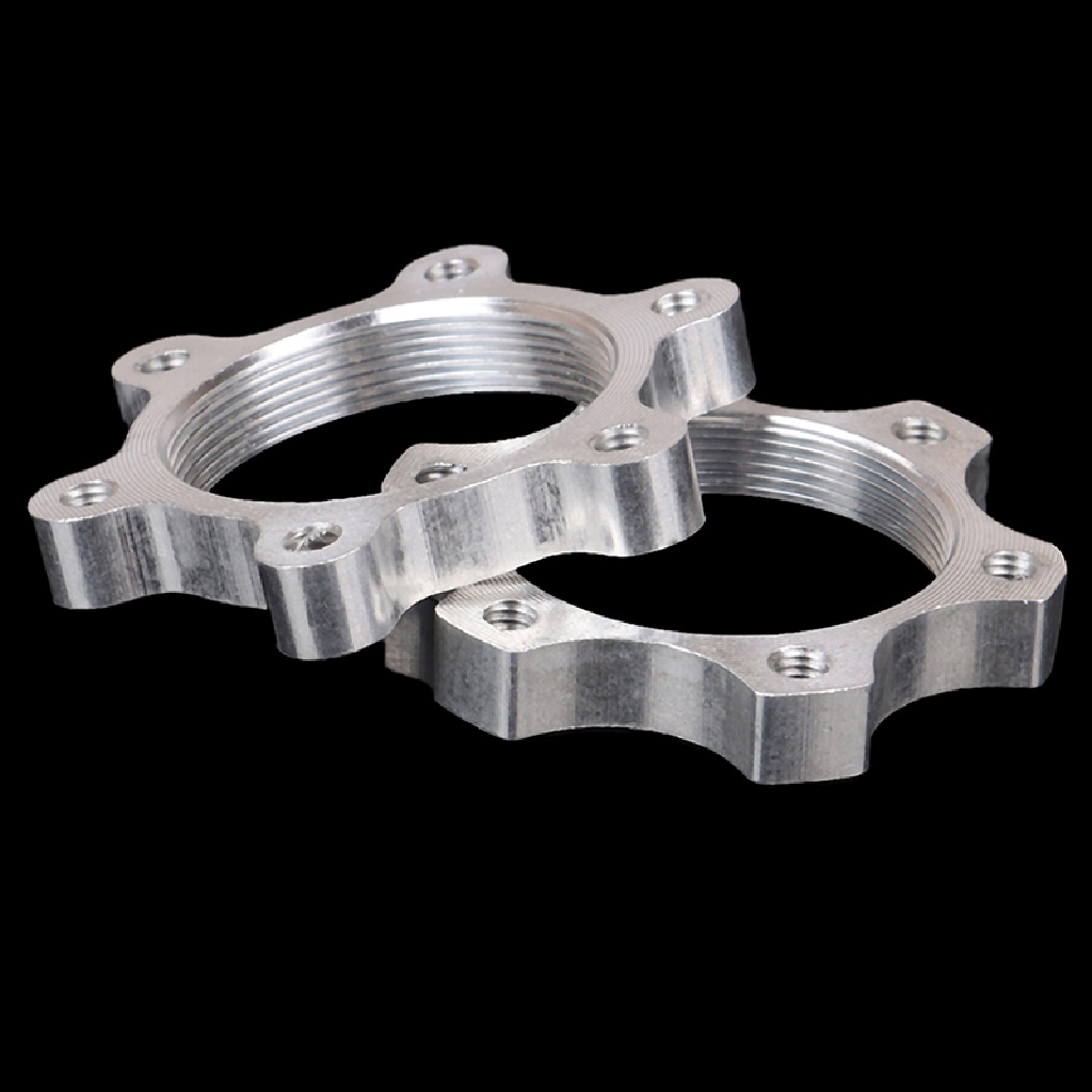 {PUR} 2PCS Bicycle Bike Freewheel Threaded Hubs Disk Disc Brake Rotor ...