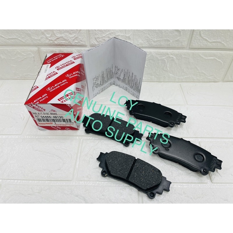 TOYOTA LEXUS RX300,RX270,RX200T,RX250 BRAKE PAD(REAR)(04466-48130/48160 ...