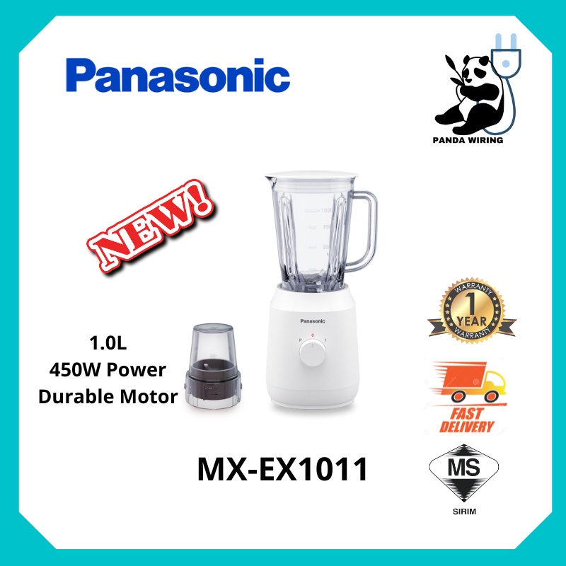 [READY STOCK] PANASONIC MX-EX1011WSK NEW 2022 450W BLENDER WITH DRY ...
