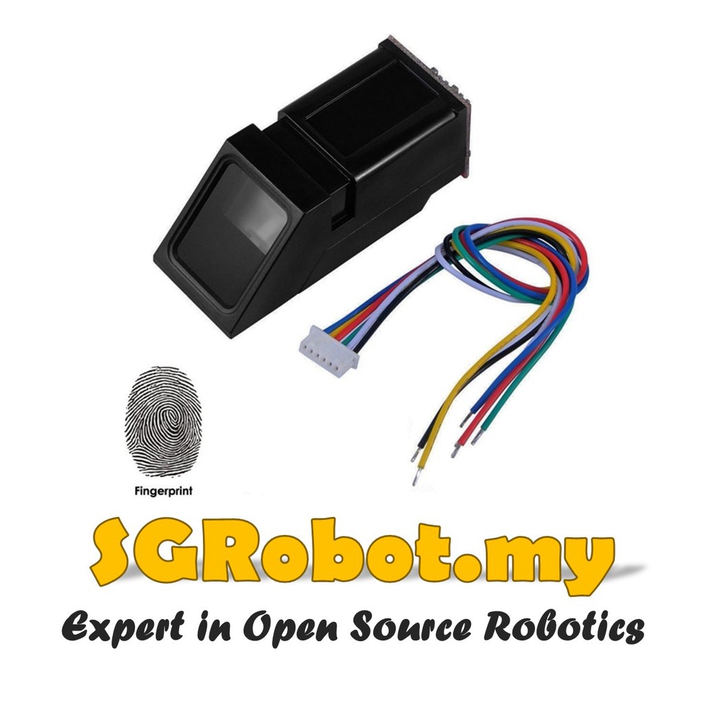 AS608 Optical Fingerprint Thumbprint Sensor Module Finger Print ...