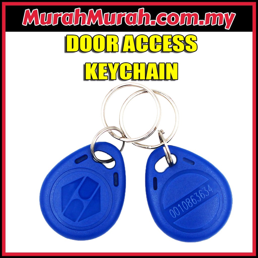 🔥READY STOCK🔥 Rfid Tag Key Chain For Door Access System RFID Key Fobs ...