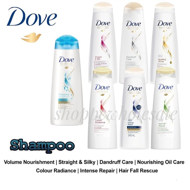 DOVE Hair Shampoo 250ml / 330ml | Shopee Malaysia