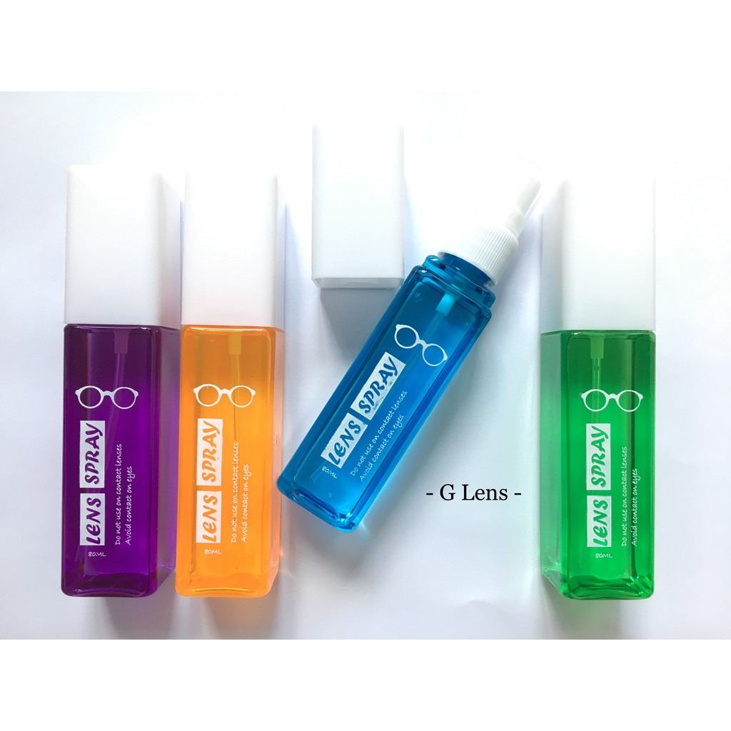 Premium Lens Spray for Spectacle and Sunglasses 80mL 13.8cm x 3cm x 3cm ...