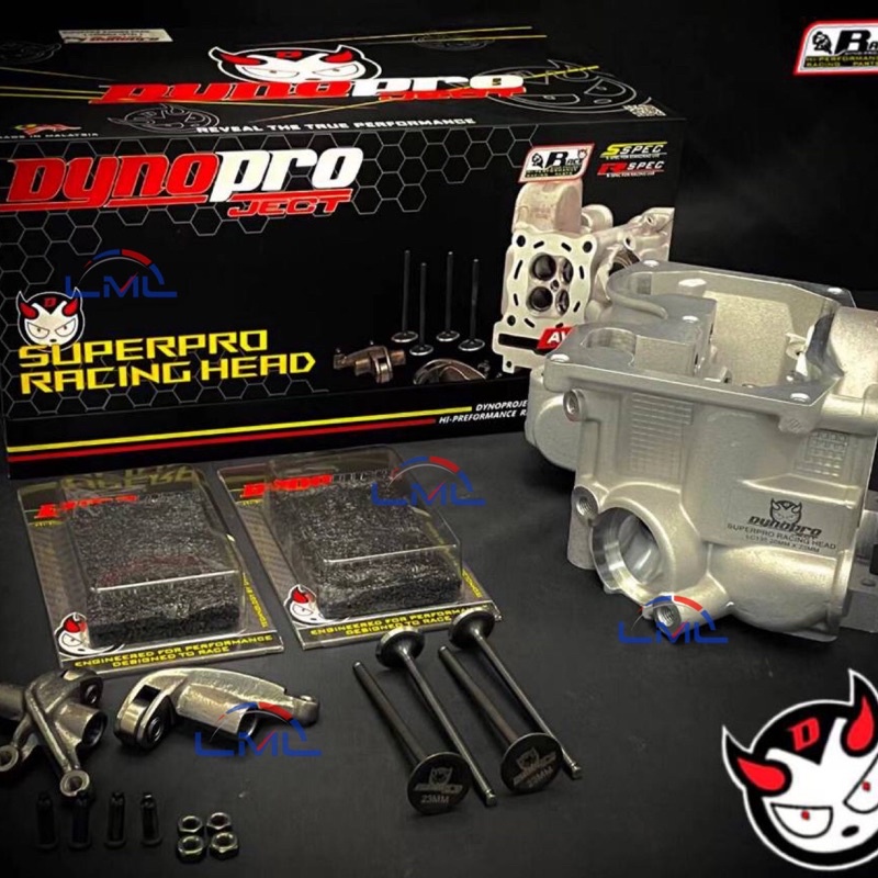 Dynopro SuperPro Racing Head LC135 20/23 22/25 Dynopro Racing Head 20/ ...