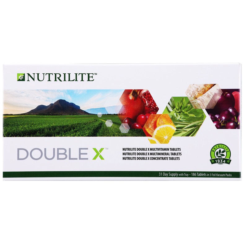 Nutrilite Double X - Multivitamin/Multimineral/Concentrate (31-day ...