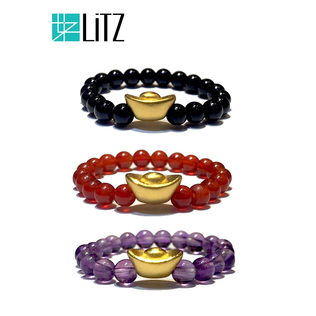 [SPECIAL] LITZ 999 Gold Ingot Ring (24K) EPC0894-R | Shopee Malaysia