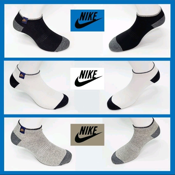 Nike Socks 445 Sports Sock Stocking Stoking Low Cut Short Tube Thick ...