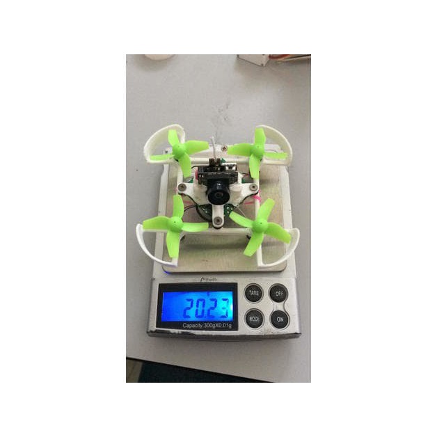 Improved Tiny Whoop / Inductrix / E010 FPV frame 3 grams. | Shopee Malaysia