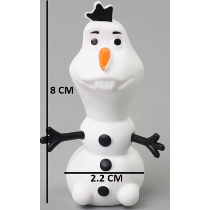 Plastic Olaf Frozen Theme Cake Decoration | Shopee Malaysia