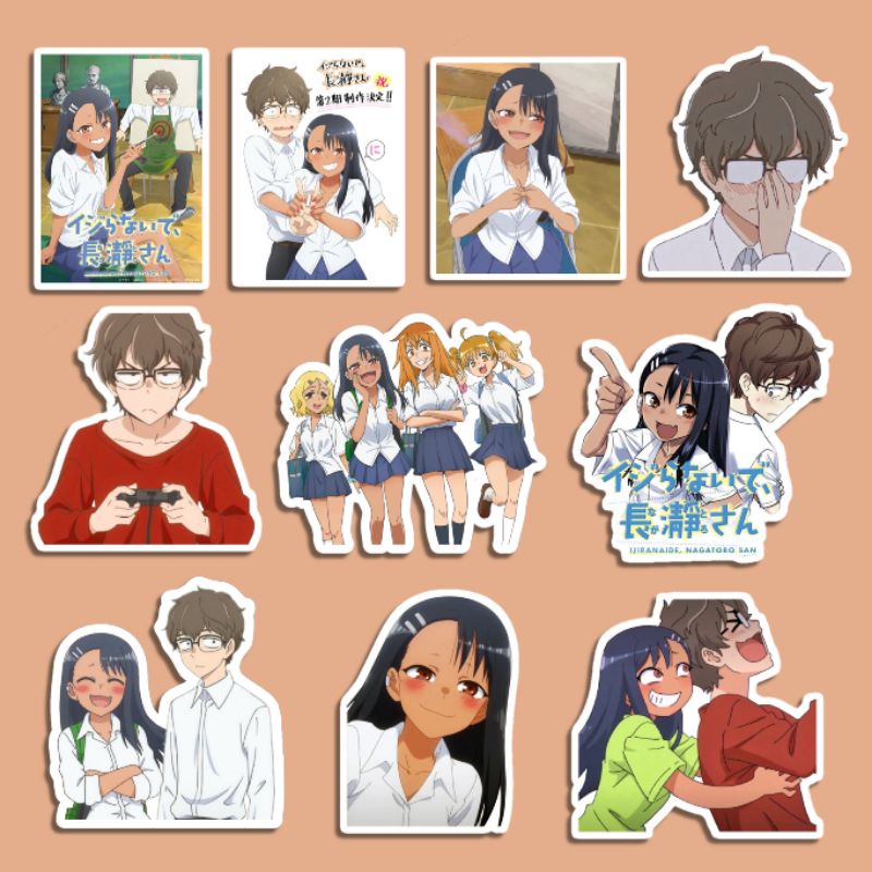 Sticker Anime nagatoro san Sticker nagatoro Antem play with me miss ...