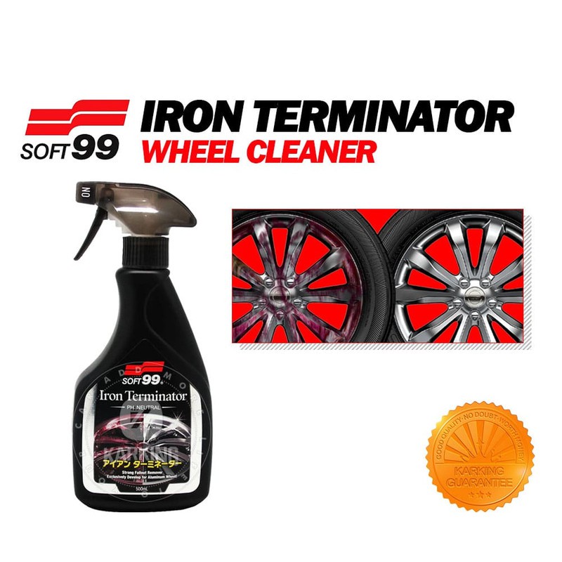 Soft99 Iron Terminator Wheel Cleaner (500 ML) | Shopee Malaysia
