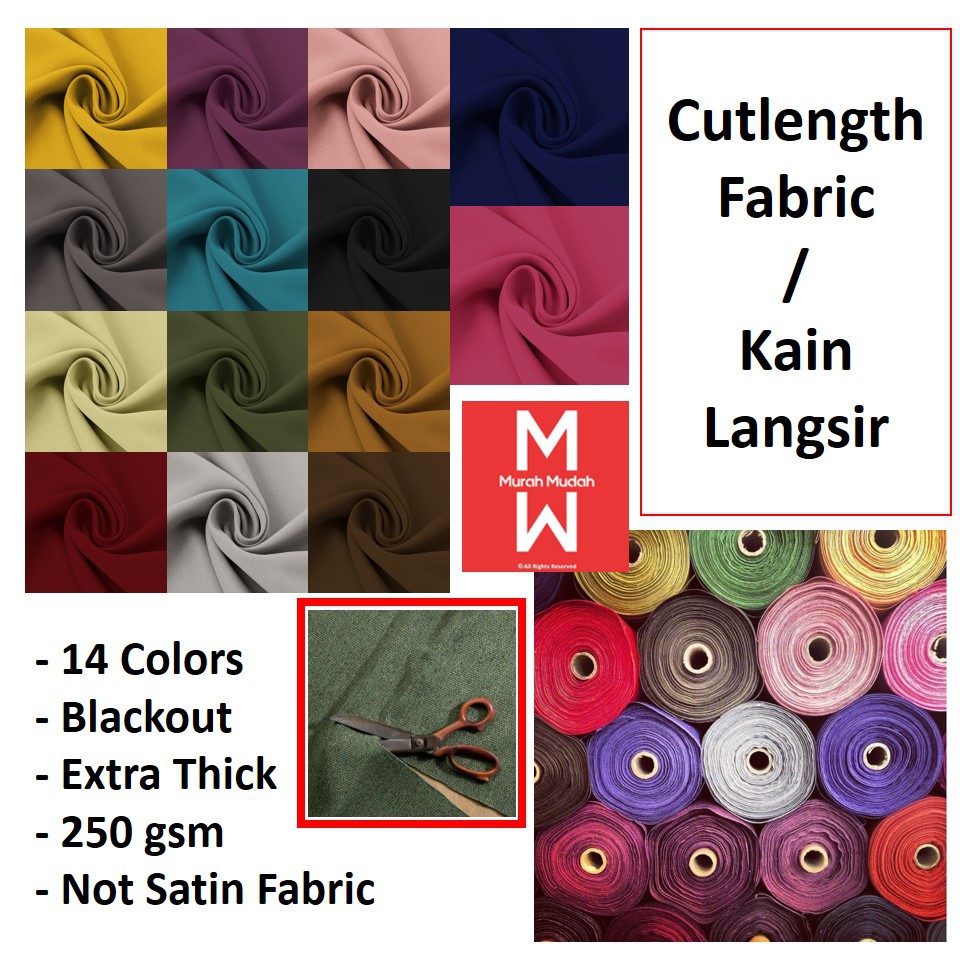 Mr Curtain Kain Blackout Bidang 60 Inci Kain Polyester | Shopee Malaysia Mr Curtain Kain Blackout Bidang 60 Inci Kain Polyester | Shopee Malaysia