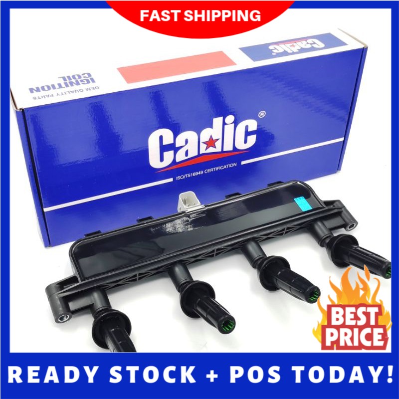 CADIC ORIGINAL PEUGEOT 106, 206, 306, 307 IGNITION PLUG COIL | Shopee ...
