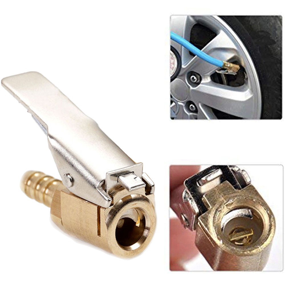 Tire valve air chuck connection valve brass 8mm | Shopee Malaysia